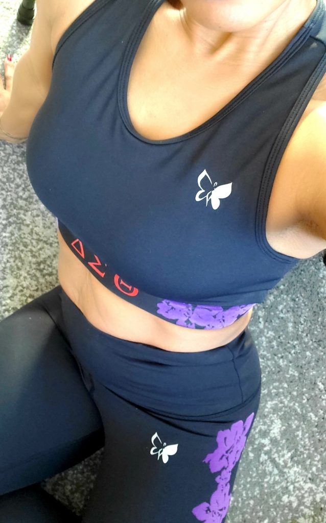 Delta Violet Sports Bra - I.L.M.B. Fitness