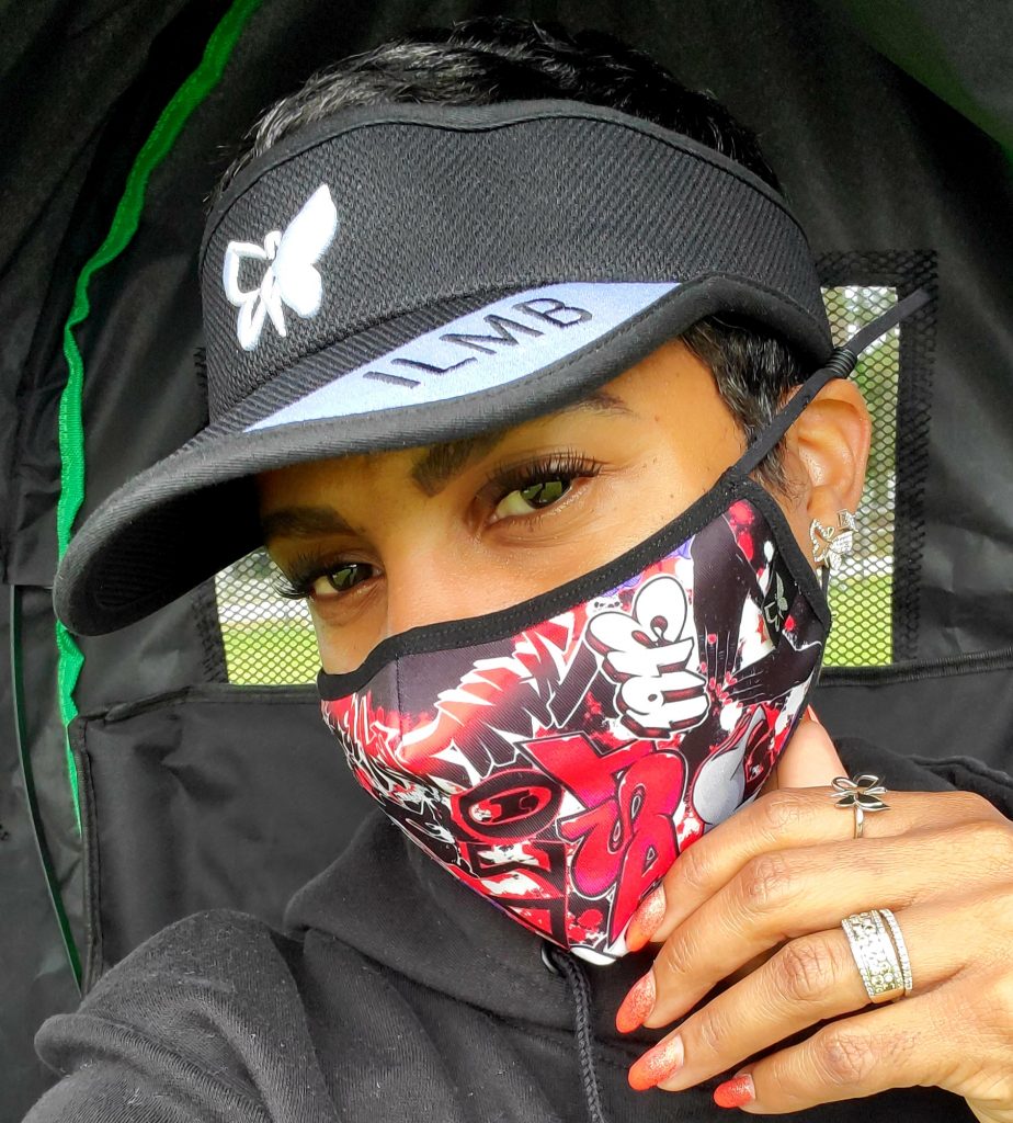 Graffiti Diva Face Mask - I.L.M.B. Fitness