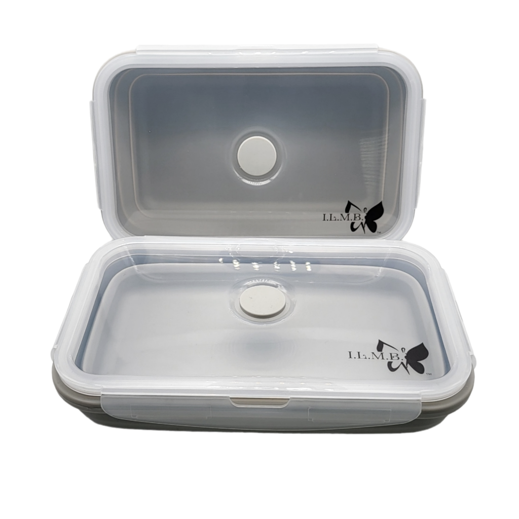 Eat Clean Butterfly Collapsible Containers - I.L.M.B. Fitness